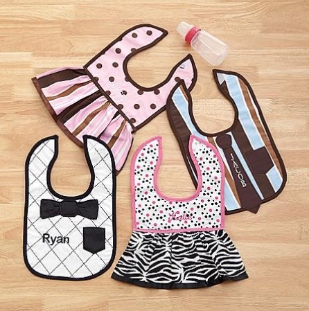 Fashionable Best Dressed Baby Bibs
